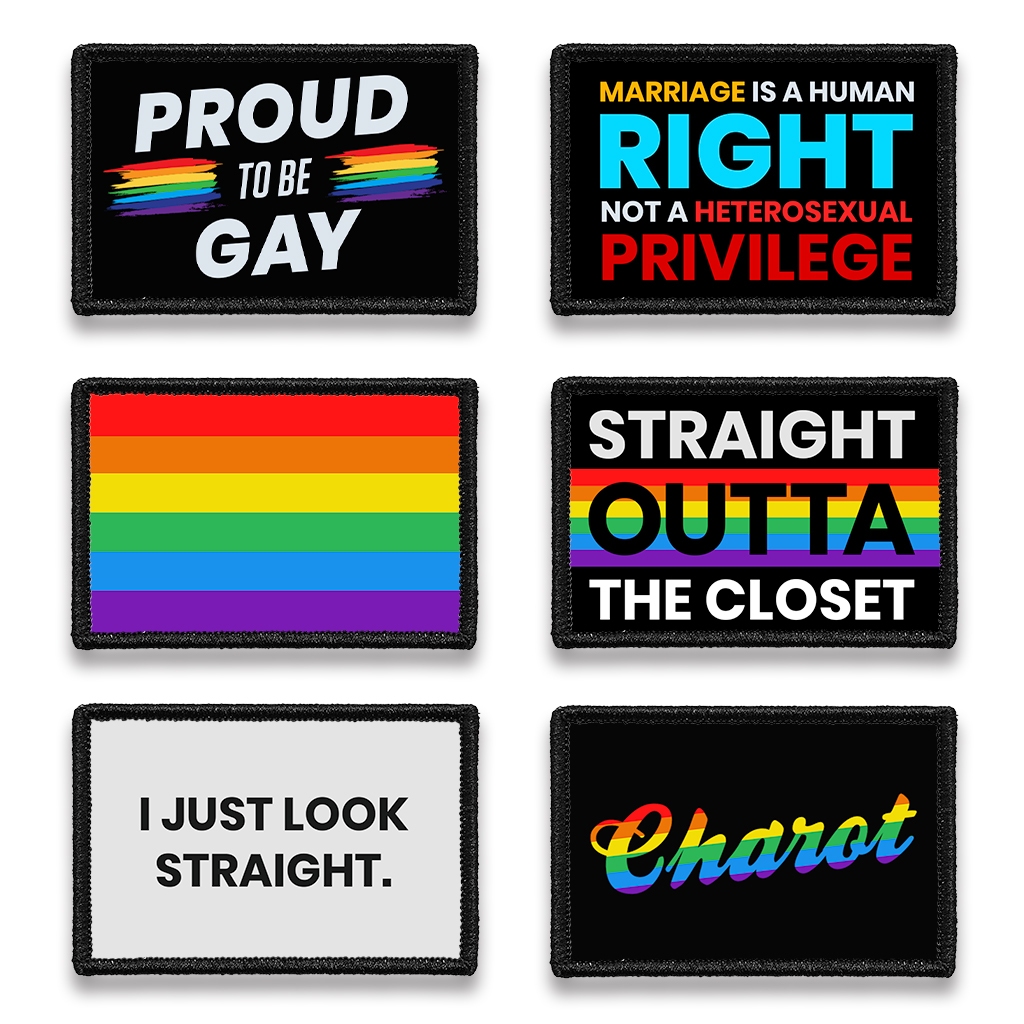 LGBTQ+ - Removable Patches - Hook & Loop - Magic Tape | Shopee Philippines