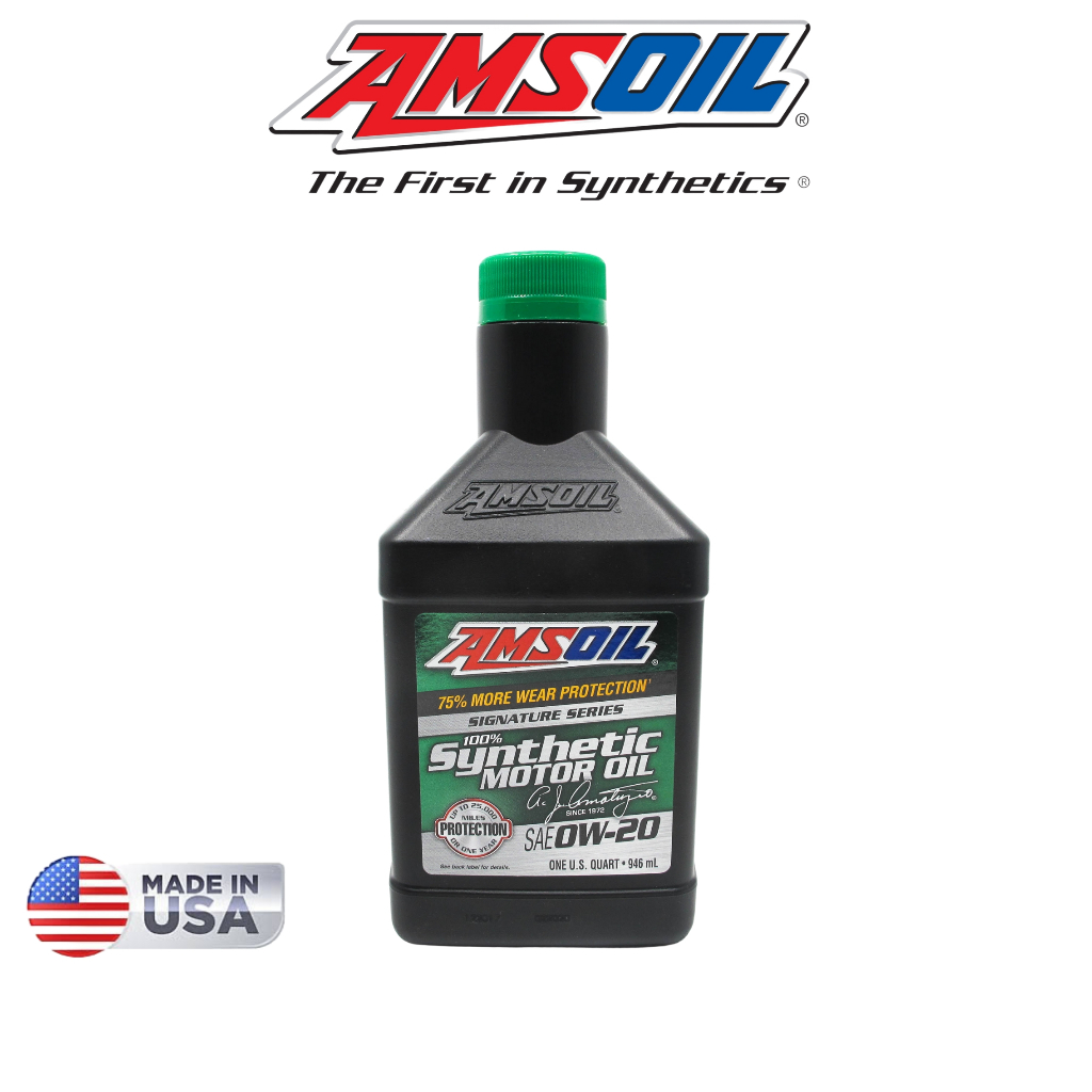 AMSOIL 0W20 Signature Series Engine Oil Fully Synthetic (1 Quart ...