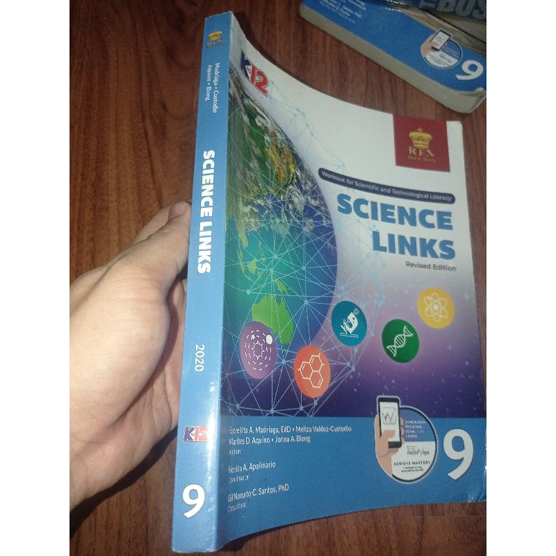 Science Links grade 9 (2020 edition) by Eztrelita A. Madriaga | Shopee ...