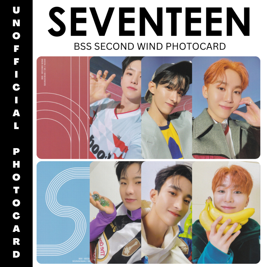 SVT BSS Second Wind Unofficial Replicard | Shopee Philippines