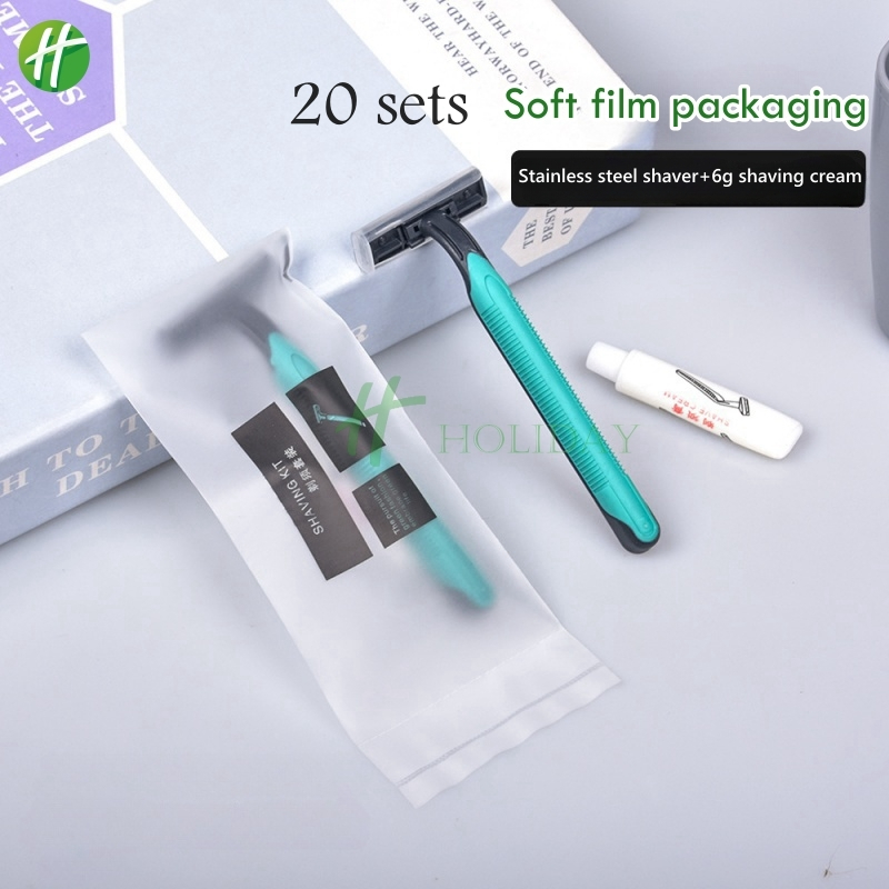 [Holiday Hotel Supplies] Hotel shaving kit (w/ shaving cream)20pcs ...