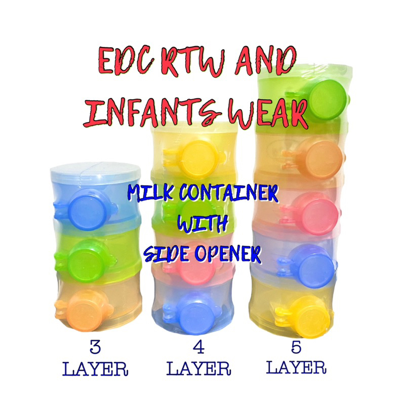 BABY MILK CONTAINER WITH SIDE OPENER | MILK DISPENSER | MILK FORMULA ...