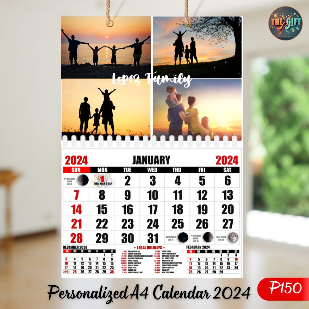 Personalized 2025 Calendar | Shopee Philippines