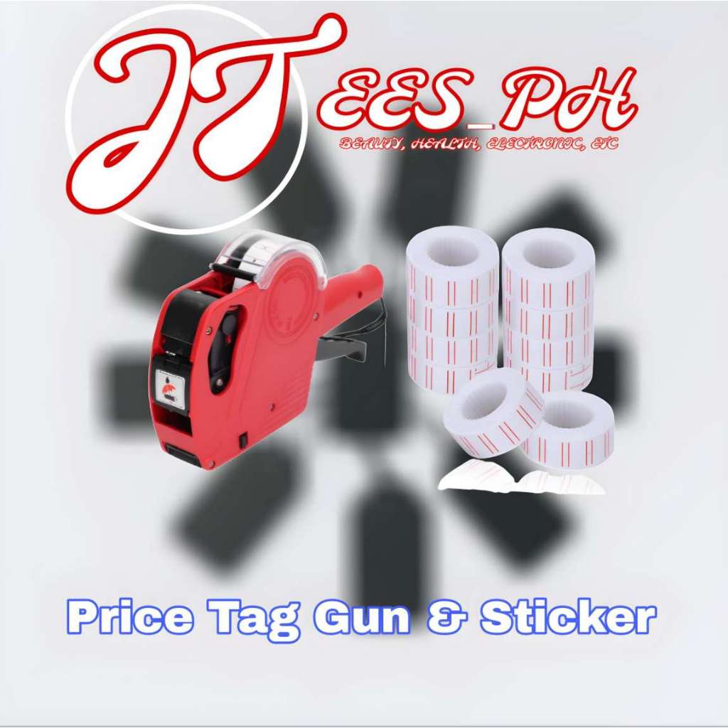 Heavy Duty Price Tag Gun and Sticker Labeller and Ink | Shopee Philippines