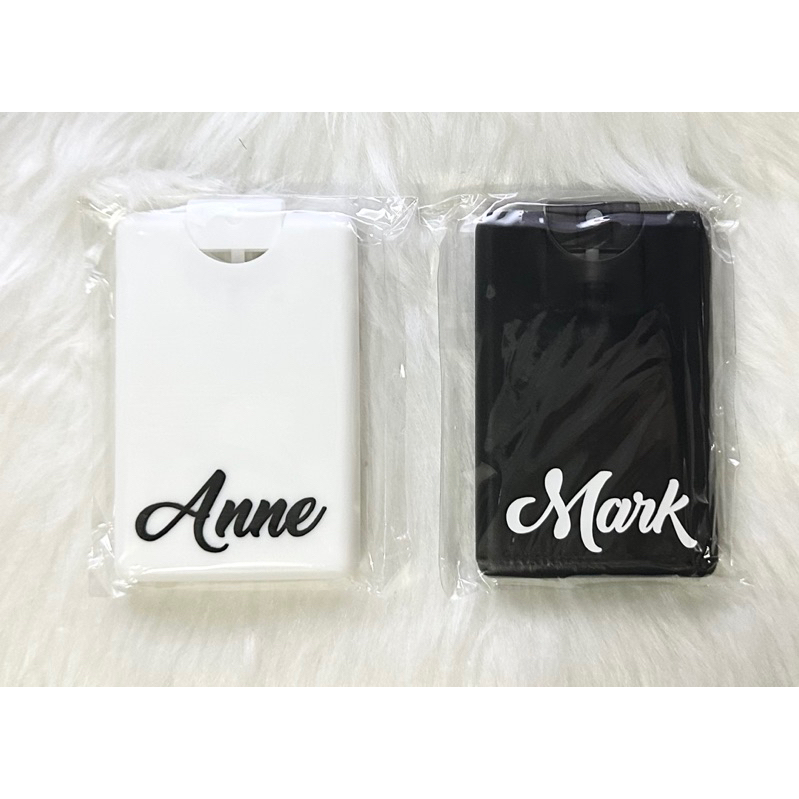 Personalized Alcohol Spray Bottle (Card Type) | Shopee Philippines