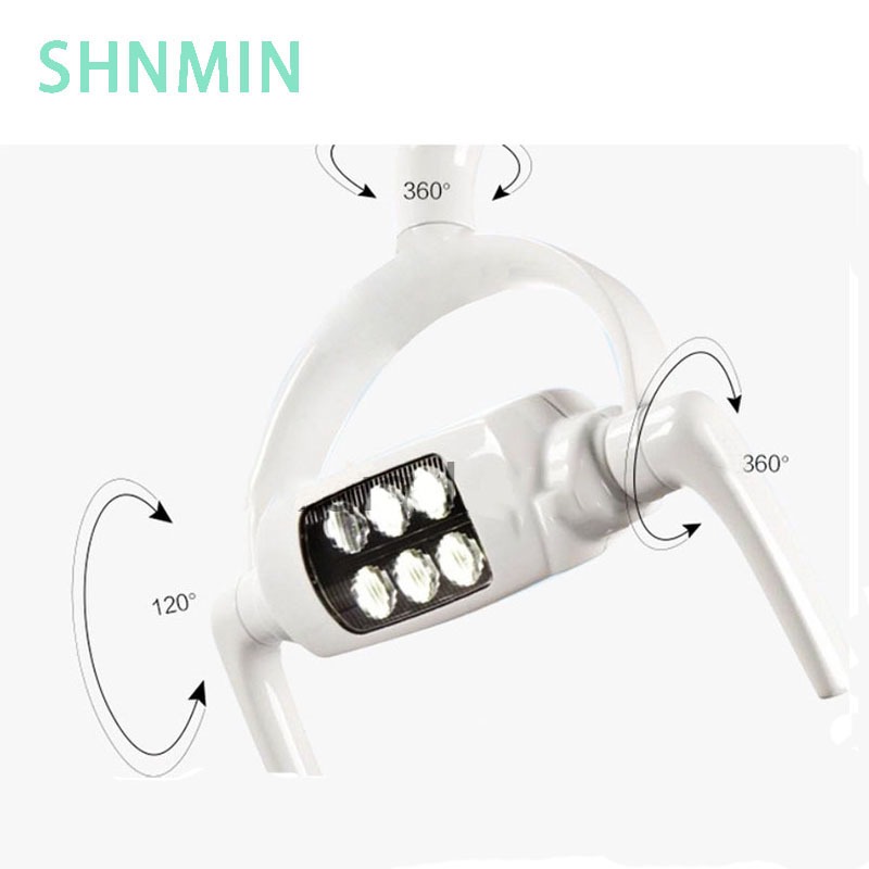 22MM 26MM 6 LED Bulbs Dental Induction Light Operation Lamp LED Oral ...