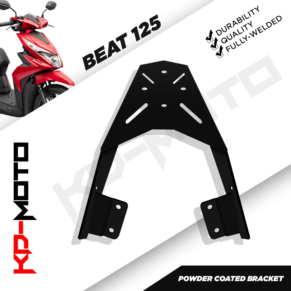Honda beat Motorcycle TOP BOX BRACKET / MONORACK / BEAT 125 ACCESSORIES ...