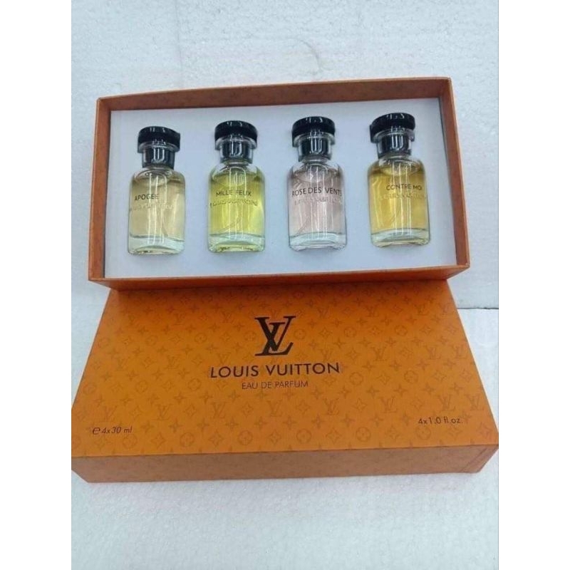 Louis Vuitton 4in1 perfume gift set (authenthic US tester) | Shopee ...