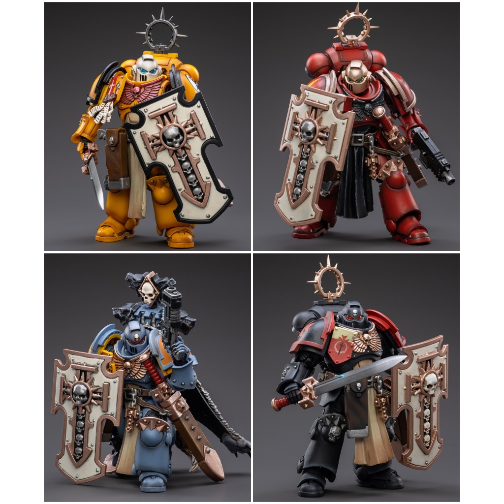 JOYTOY 1/18 WH40K Primaris Space Marines Bladeguard Veteran | Shopee ...