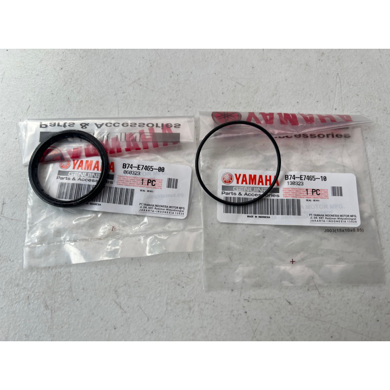 B74-E7465-00/B74-E7465-10 GENUINE TORQUE DRIVE OIL SEAL & ORING XMAX ...