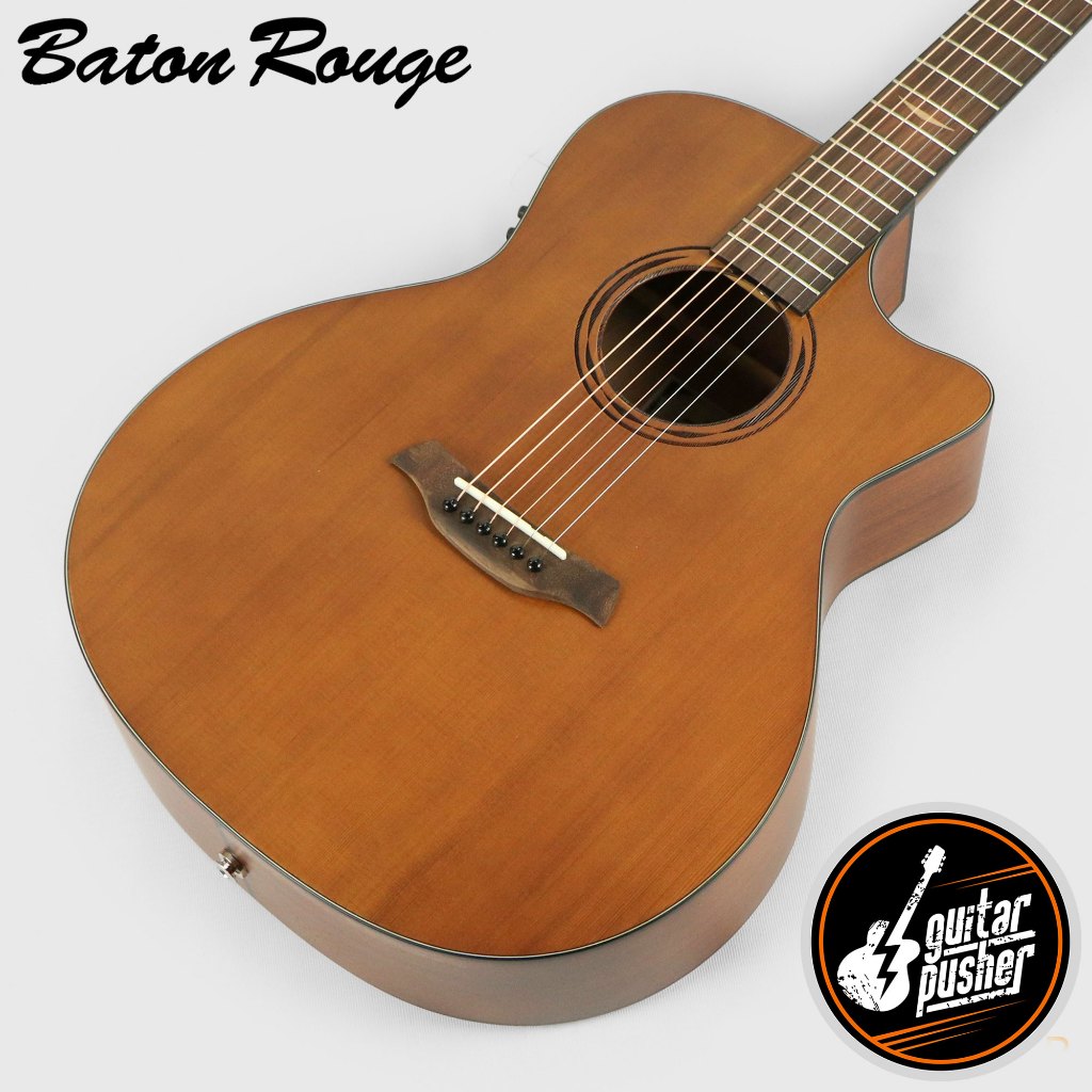 Baton Rouge AR11C/ACE WN Grand Auditorium Cedar Acoustic Guitar (Wide ...