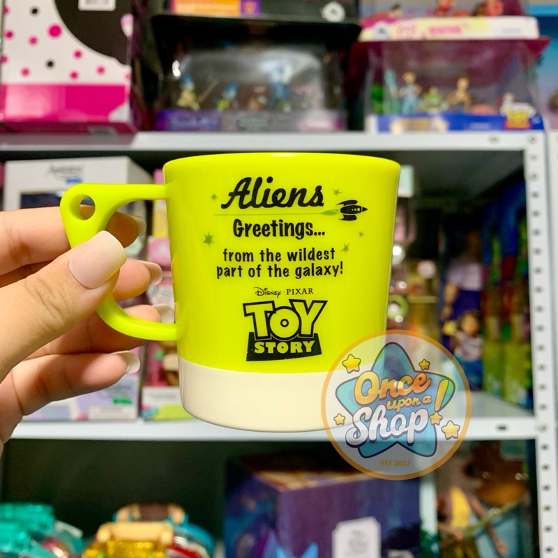 DISNEY PIXAR TOY STORY “ALIENS GREETINGS” SMALL CUP FOR KIDS 225mL ...