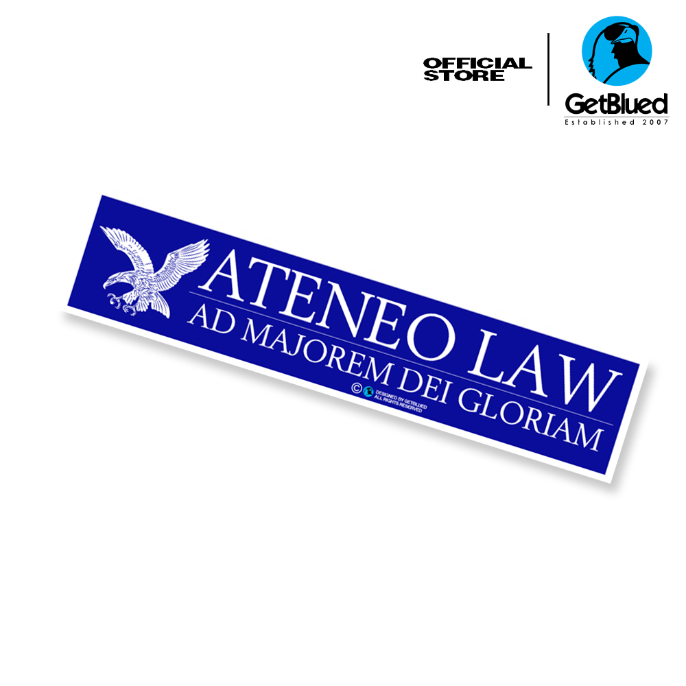GetBlued Ateneo Law Vinyl Sticker | Shopee Philippines