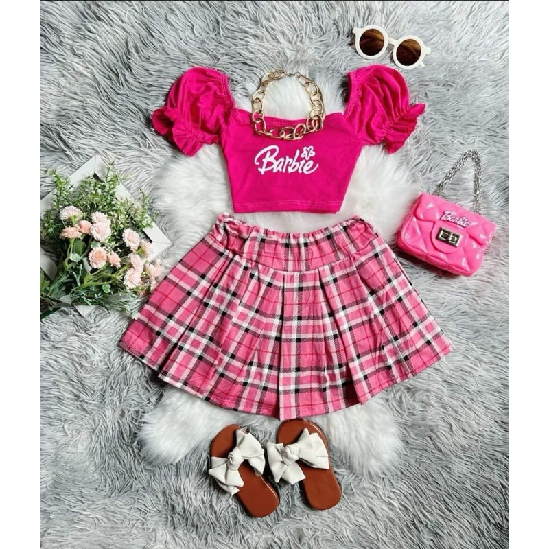 PUFFIE TERNO SKIRT (1-6yrs old) | Shopee Philippines