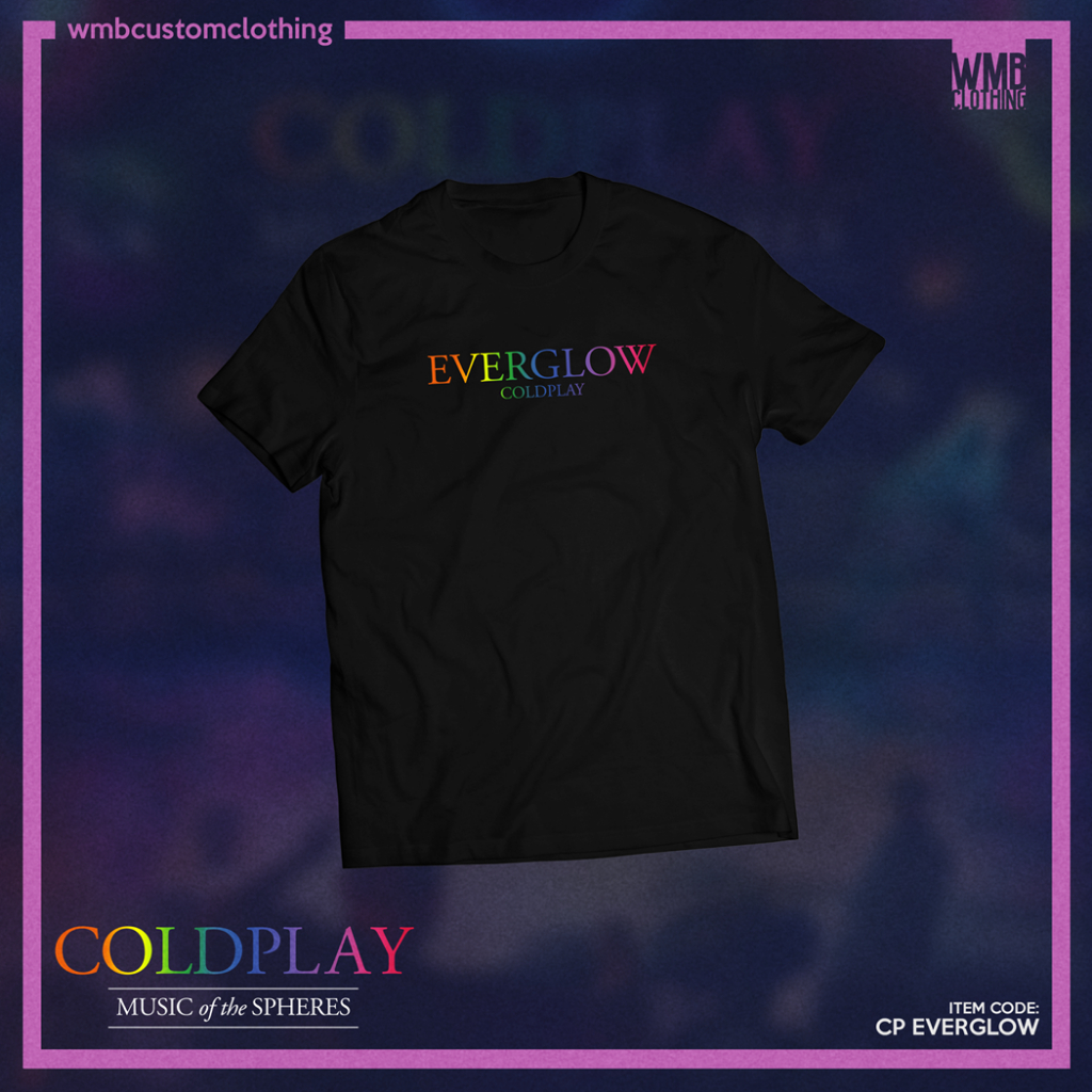COLDPLAY Songs/Lyrics Shirts by WMB Clothing | Shopee Philippines