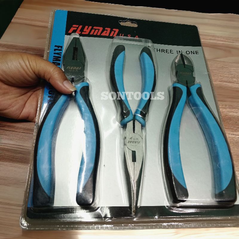 PLIERS SET ORIGINAL FLYMAN | Shopee Philippines