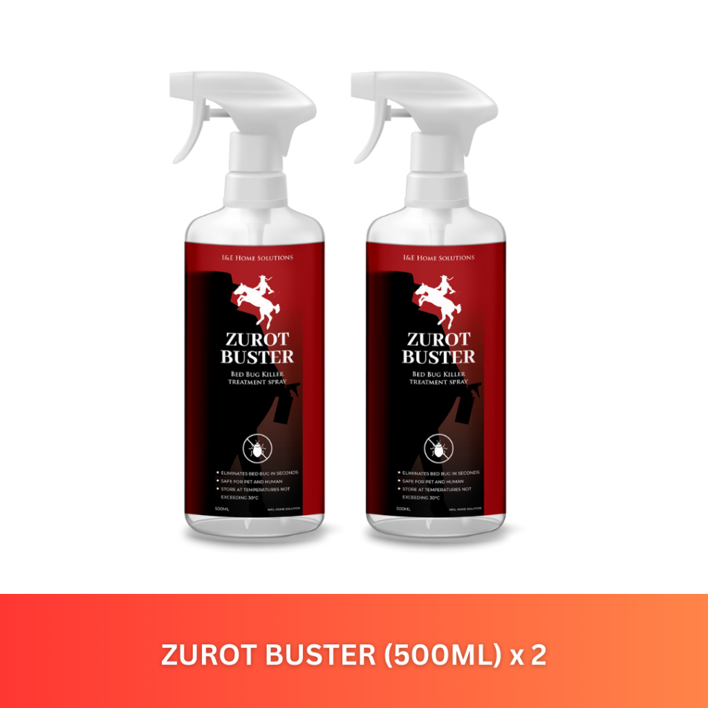[FREE FACIAL MASK] BUY 1 TAKE 1 500ML Original Zurot Buster Bed Bug ...