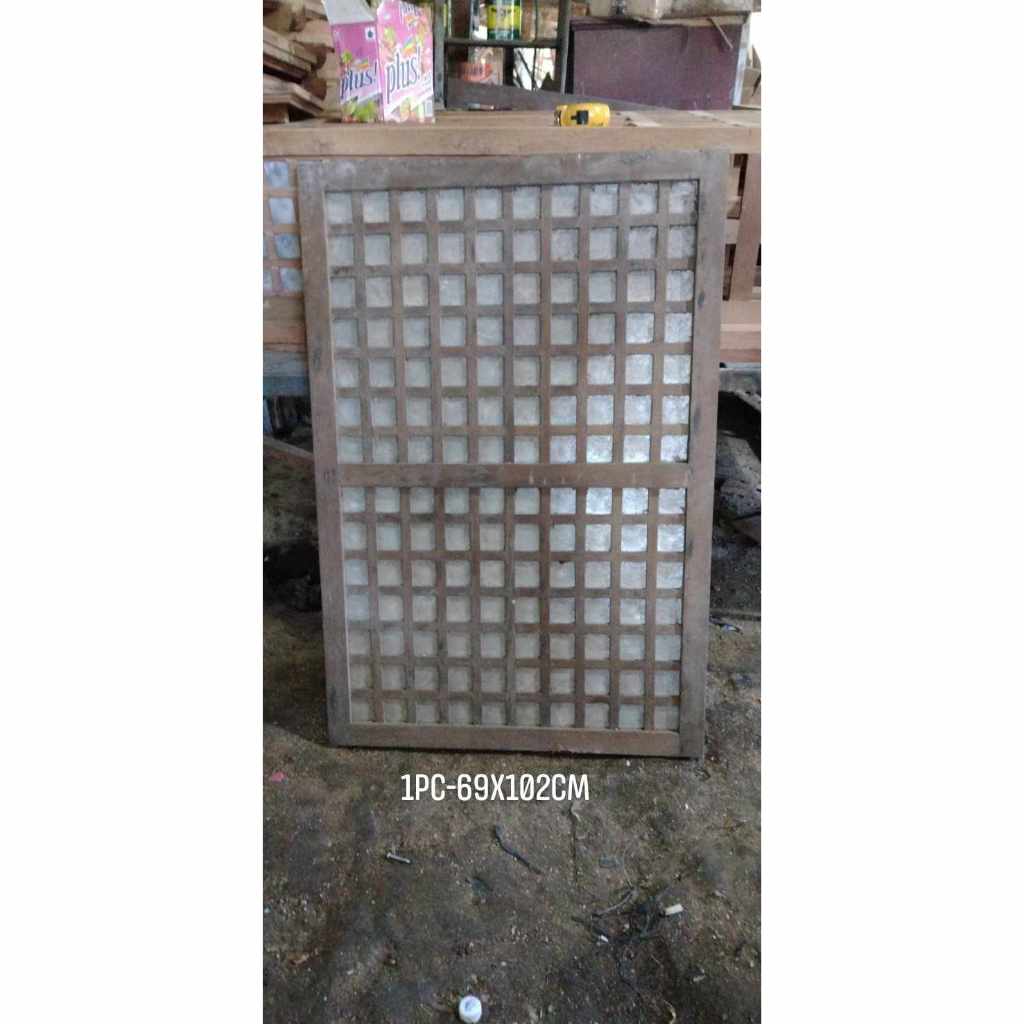 69x102cm Capiz Window Panel | Shopee Philippines