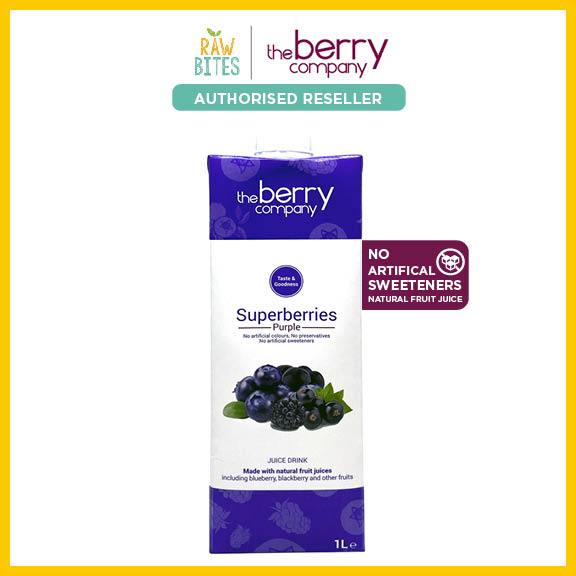 The Berry Company Superberries Purple Juice 1L (Gluten Free, No Refined ...