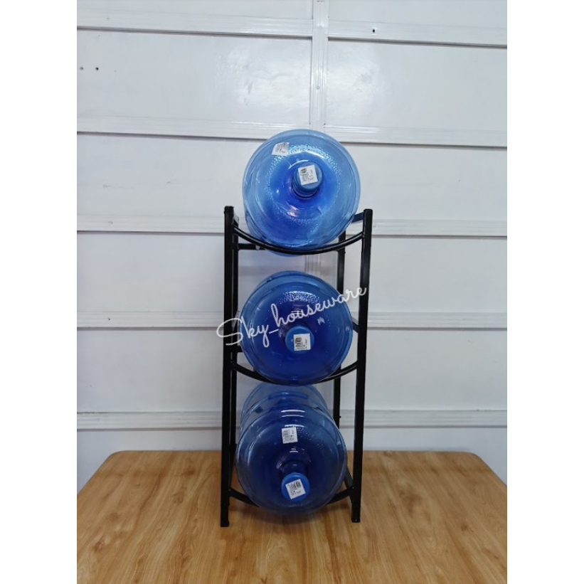 Space Saving Water Gallon Racks / 3 Layer Kitchen Stand Water Dispenser ...