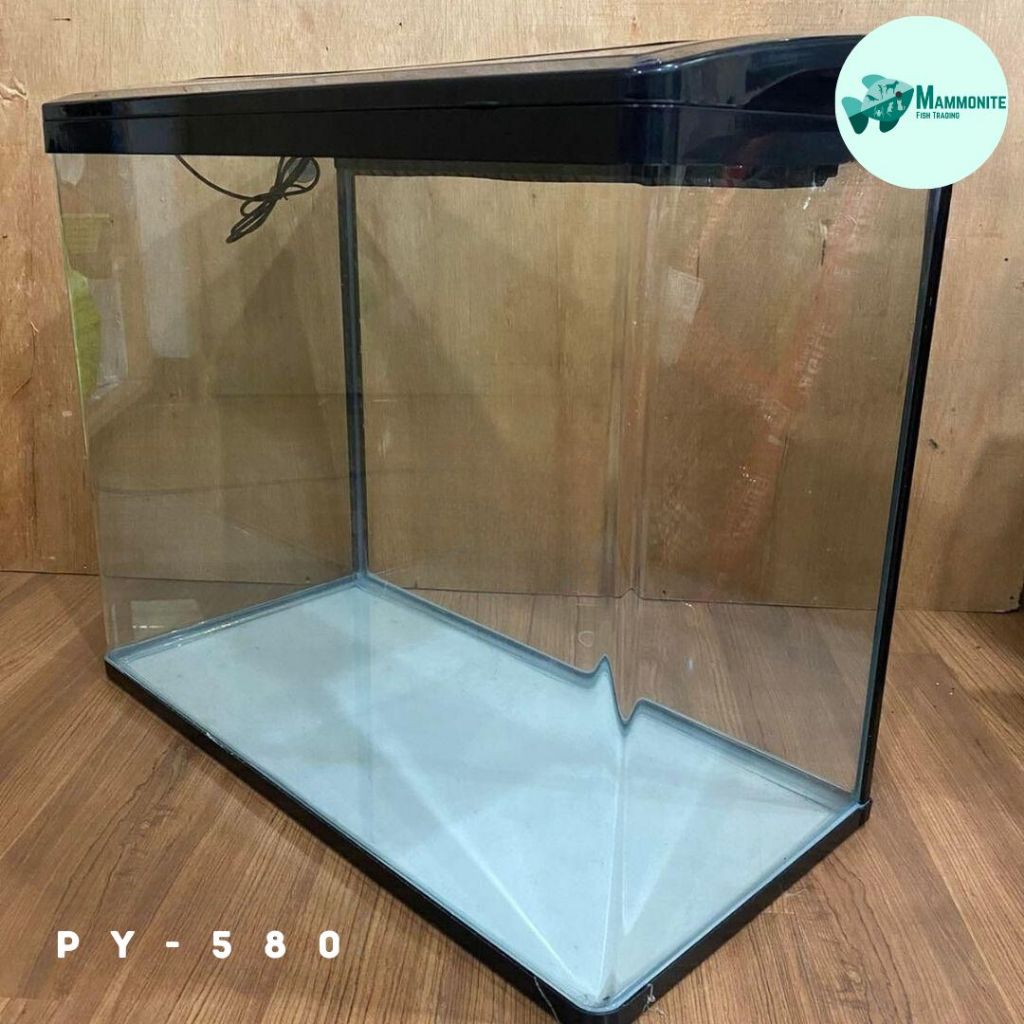 Infinity Aquarium Fish Tank Built-In LED Lamp with Filter Pump Infinity ...