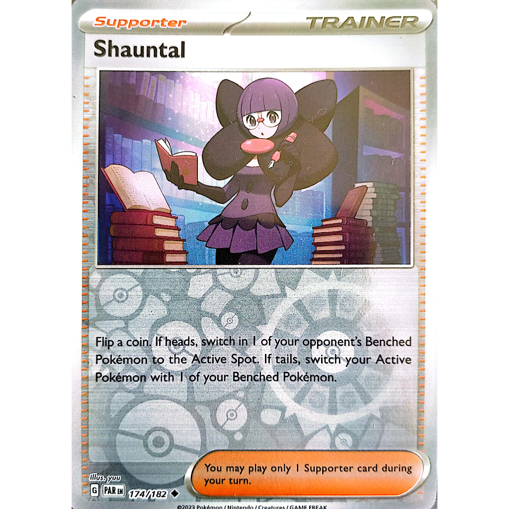 Pokemon TCG Shauntal 174/182 Paradox Rift Trainer | Shopee Philippines
