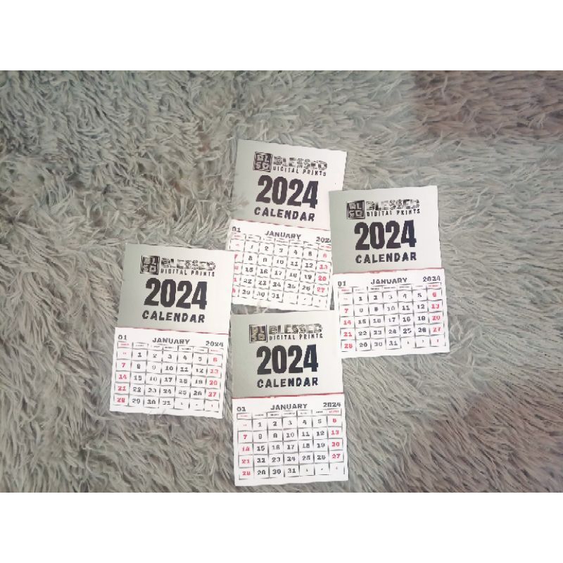 CUSTOMIZED REF MAGNET CALENDAR 2024 MINIMALIST AESTHETIC CALENDAR ...