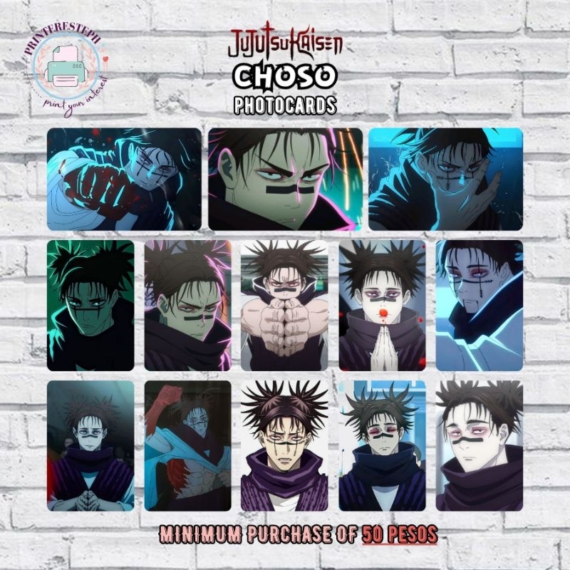 CHOSO Photocards || Jujutsu Kaisen Season 2 | Shopee Philippines