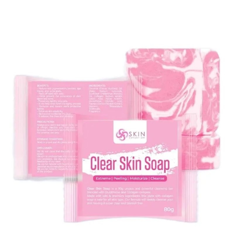 Clear Skin Soap 80g by Skin Sensation | Shopee Philippines