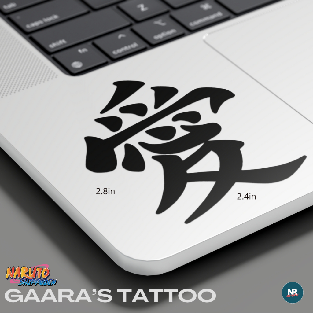 Gaara's Tattoo Vinyl Decal Anime Sticker | Shopee Philippines