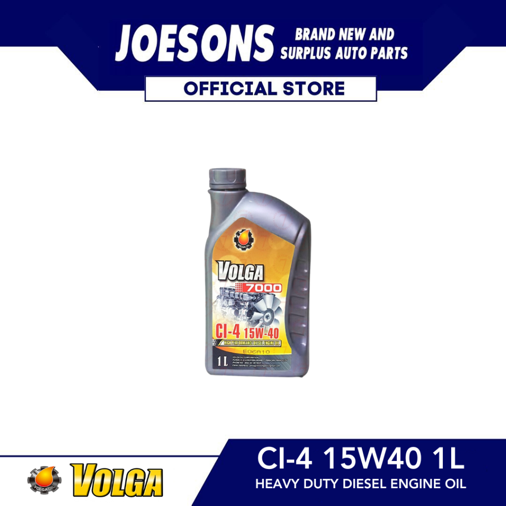 CI-4 15W40 1L HEAVY DUTY DIESEL ENGINE OIL (VOLGA) | Shopee Philippines