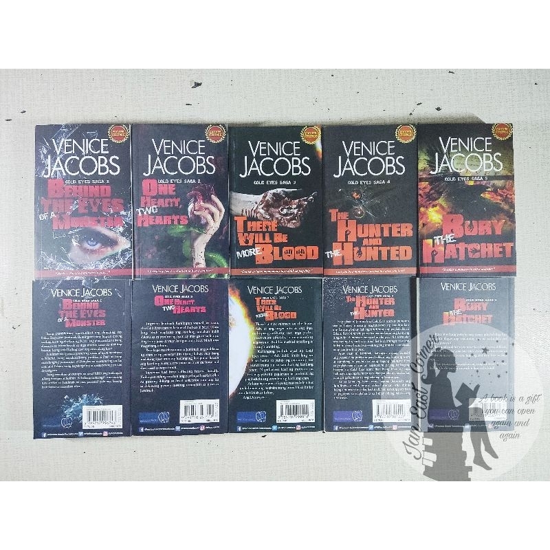 Brandnew COLD EYES SAGA 1-5 (complete) Venice Jacobs Pocketbook ...