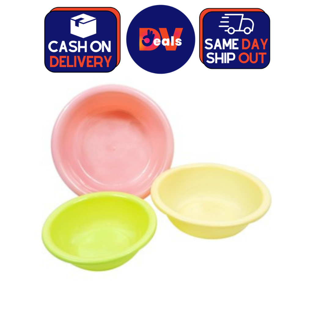 Palanggana Batya Plastic Multipurpose Heavy Duty Basin Mixing Bowl ...