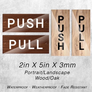 Shop push signage for door for Sale on Shopee Philippines