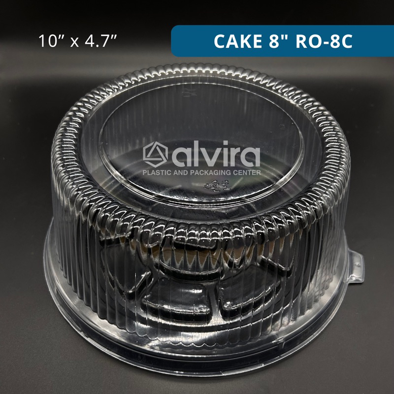 10pcs Clear Pack Clamshell square, rectangle, round for pastry, cake ...