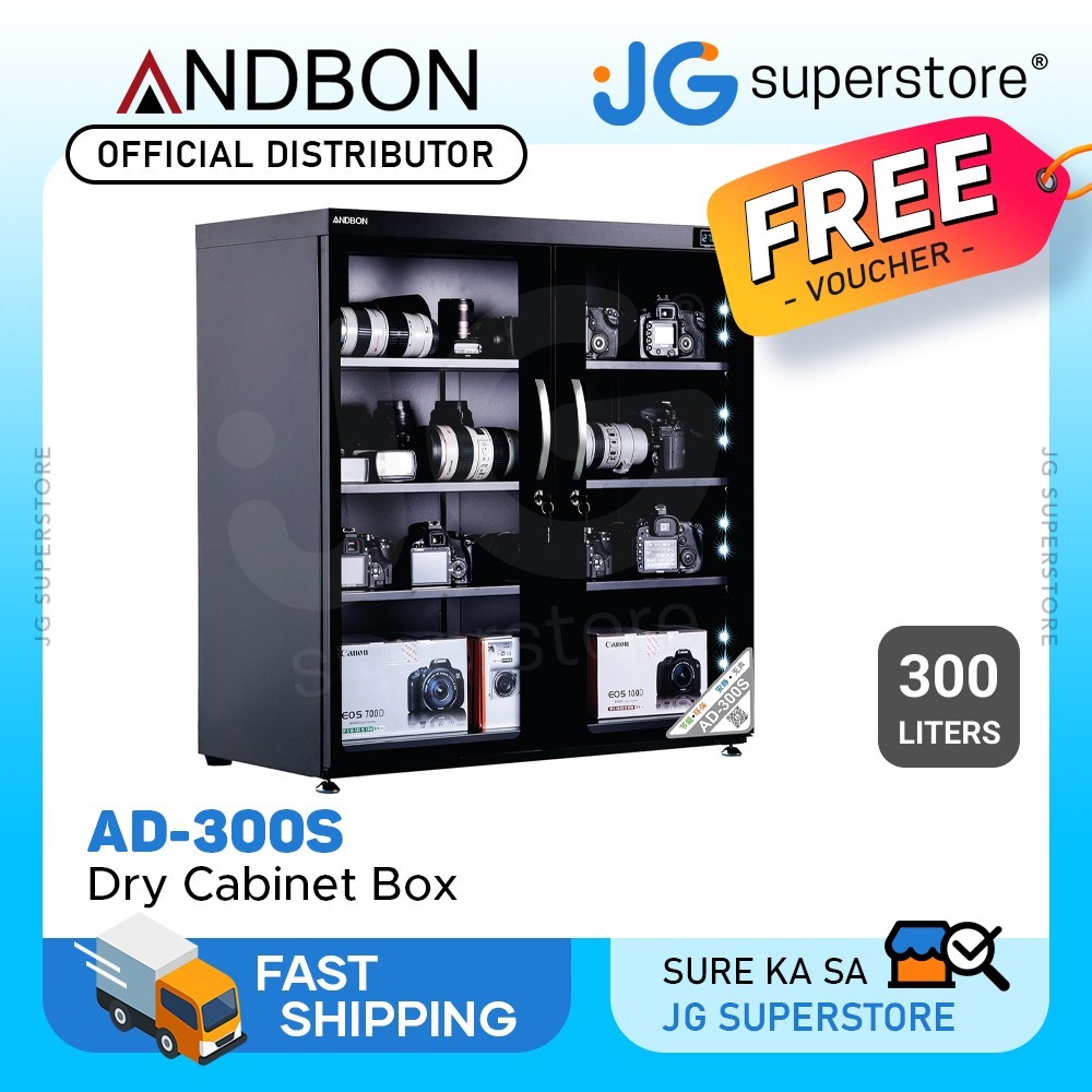 Andbon AD-300S Electric Dry Box Cabinet 300L Digital Automatic Humidity ...
