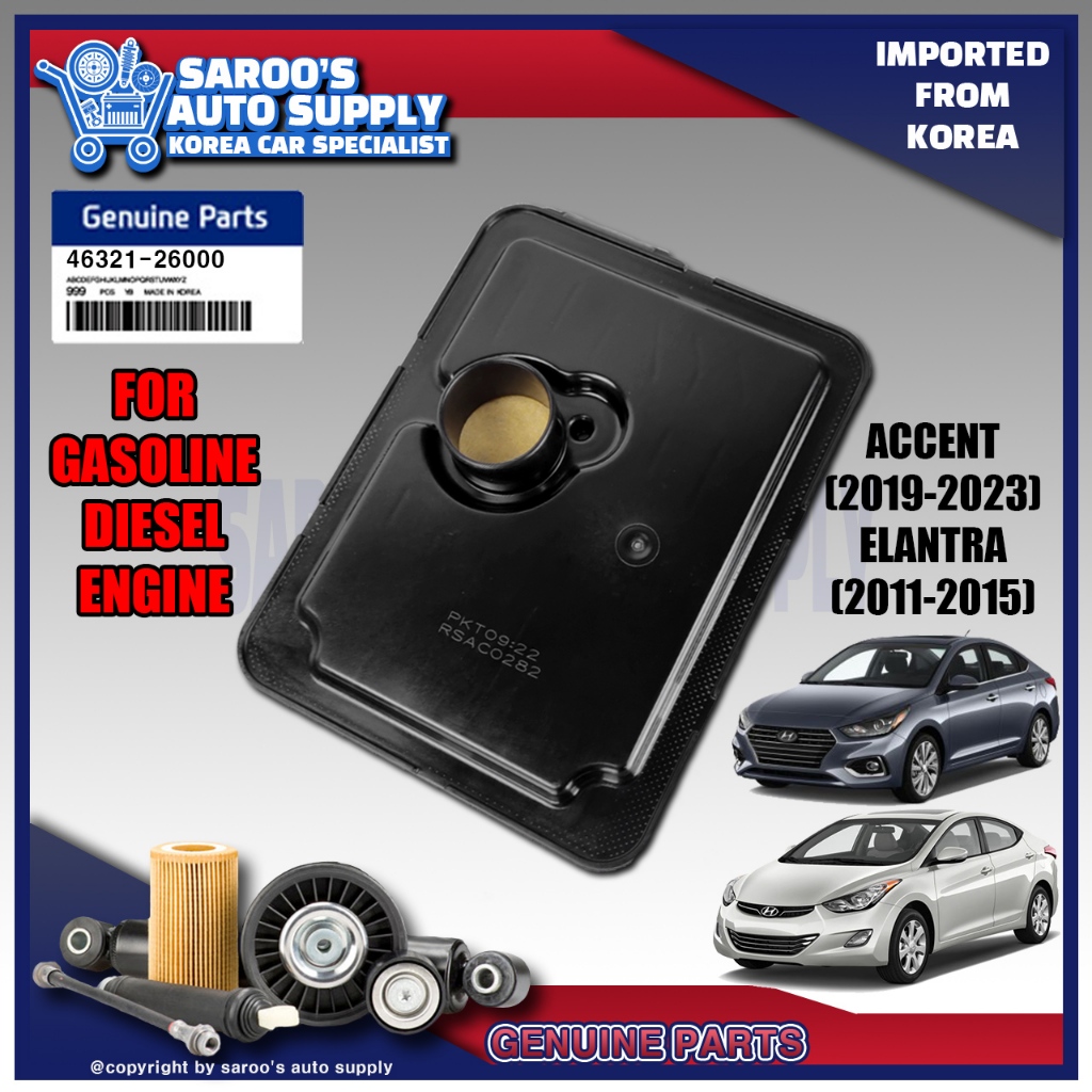 [Genuine] Transmission Oil Filter / ATF Filter For Accent (19-23 ...