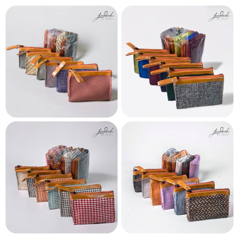 ilovedivi 12pcs Per Pack Abaca Inspired Litid Square Coinpurse and ...
