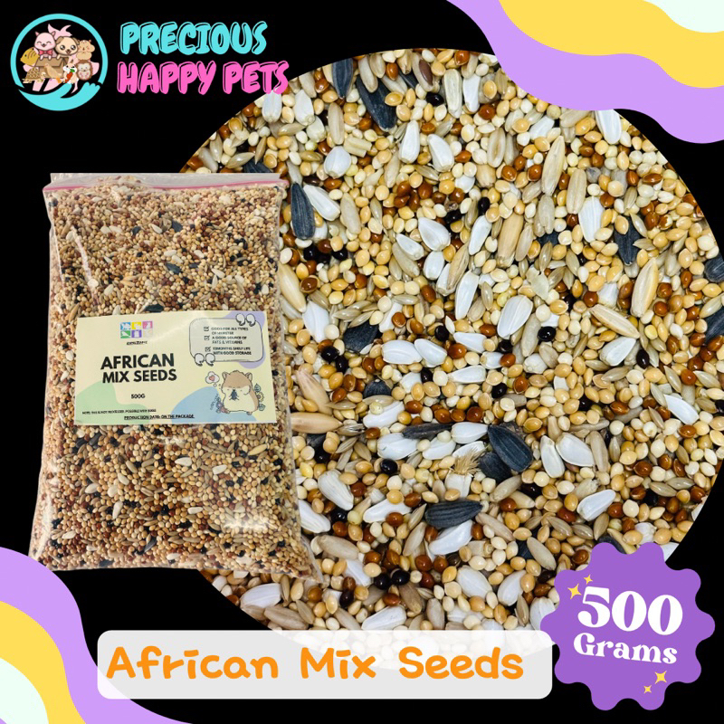 African Mix Seeds 500g (For hamster, Birds, Chicken) | Shopee Philippines