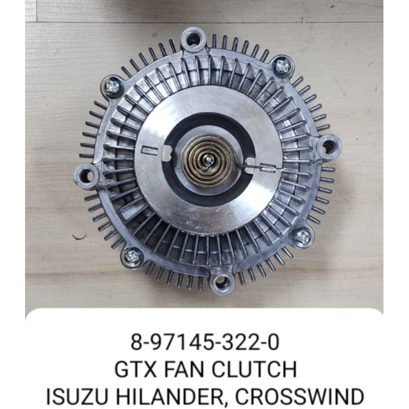 Clutch Fan Isuzu Highlander, Crosswind | Shopee Philippines