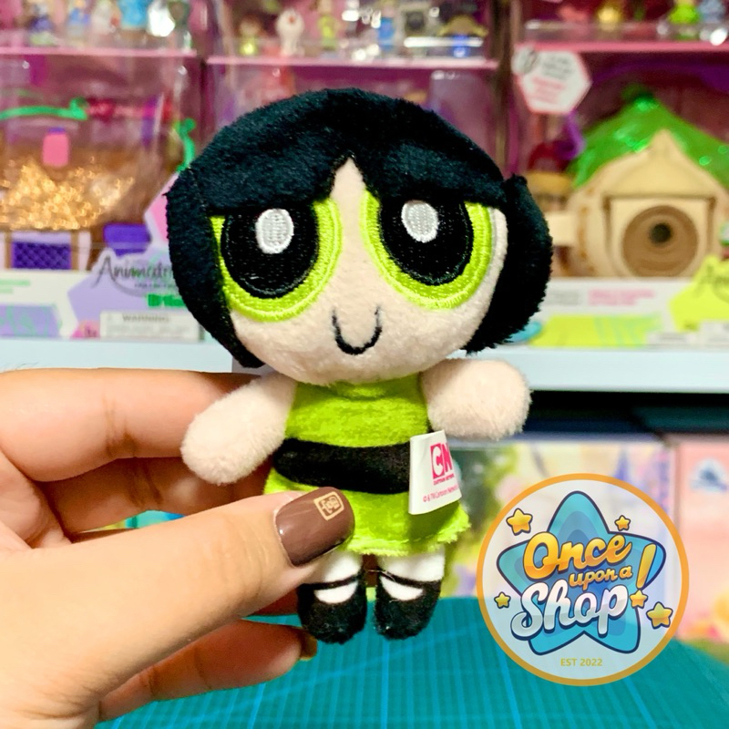 CARTOON NETWORK THE POWERPUFF GIRLS “BUTTERCUP” SMALL PLUSH KEYCHAIN ...