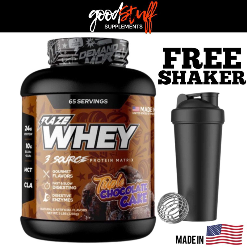 Repp Sports Raze Whey Protein Powder 5lbs | Shopee Philippines