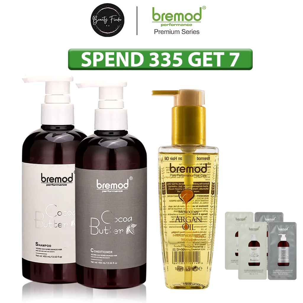 Bremod Conditioner/Shampoo Hair Serum Morrocan Argan Oil Moisturizing ...