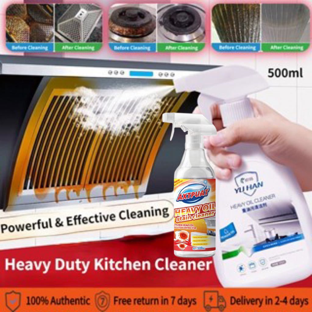 Kitchen cleaner 500ml Oven cleaner Cookware cleaner Grease cleaner ...
