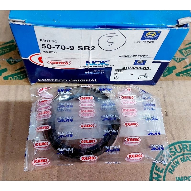 WHEEL HUB OIL SEAL INNER TOYOTA HIACE, HILUX SIZE 50-70-9 | Shopee ...