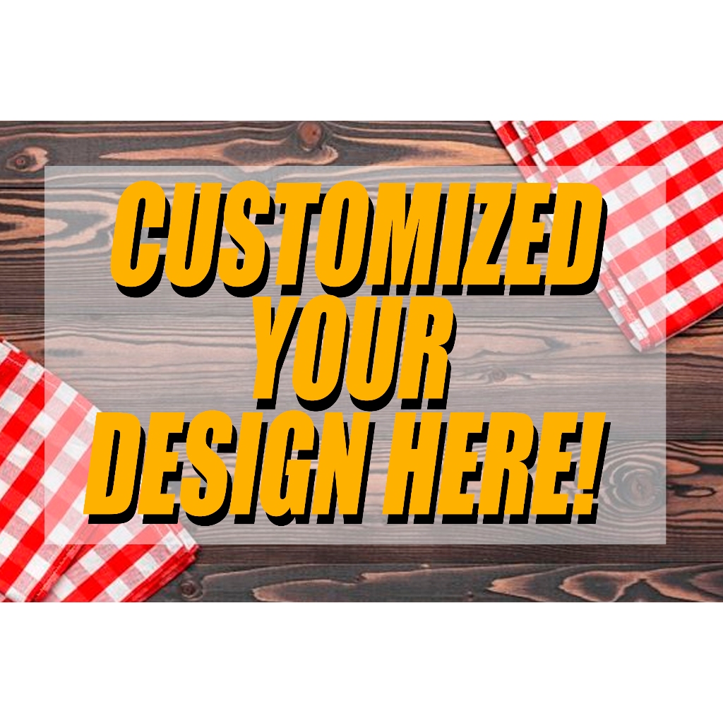 FOOD BUSINESS TARPAULIN | CUSTOMIZED Your Design | 3ft x 2ft | 1.5ft x ...