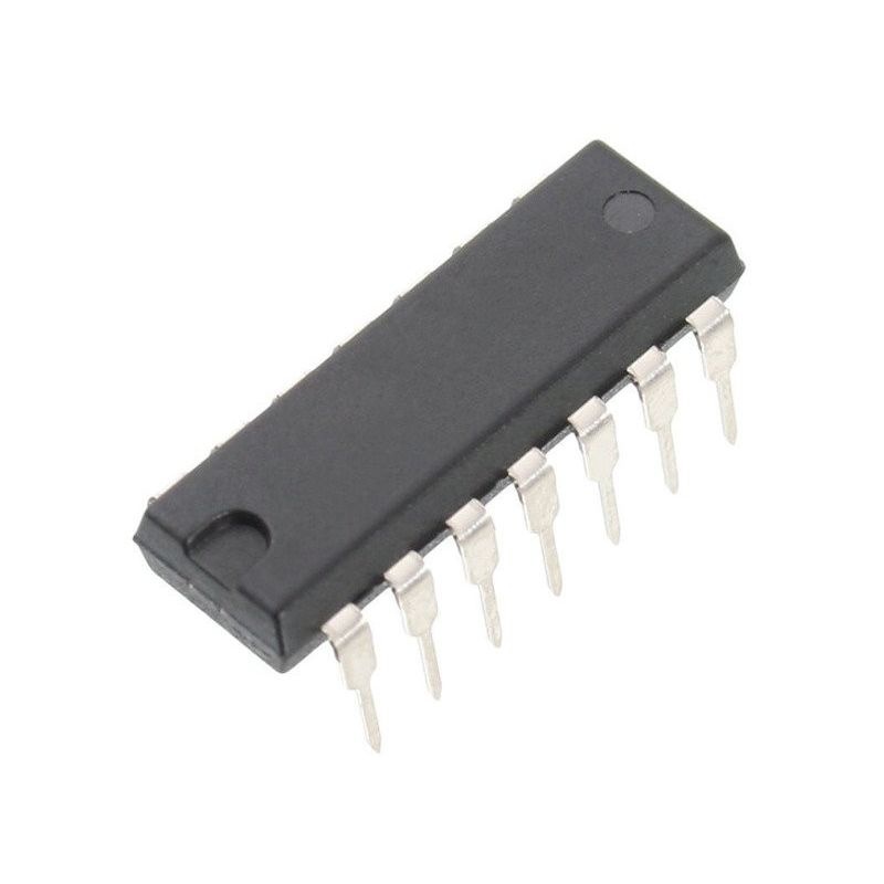 SN74LS01N 74LS01 7401 QUAD 2-INPUT NAND GATE (Open Collector) IC PDIP14 DIP14 | Shopee Philippines