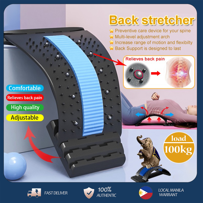 BOUNDLESS Magnetic Back stretcher Back Support Spine Stretcher Lumbar ...