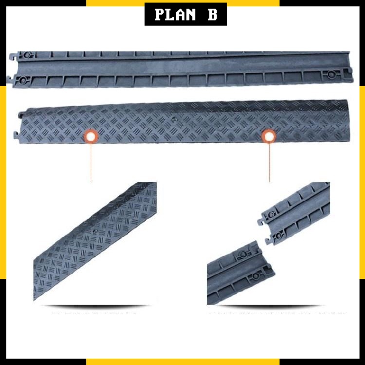 PVC Floor Cord Cover Floor Cable Protector For Slow Down And Protect ...