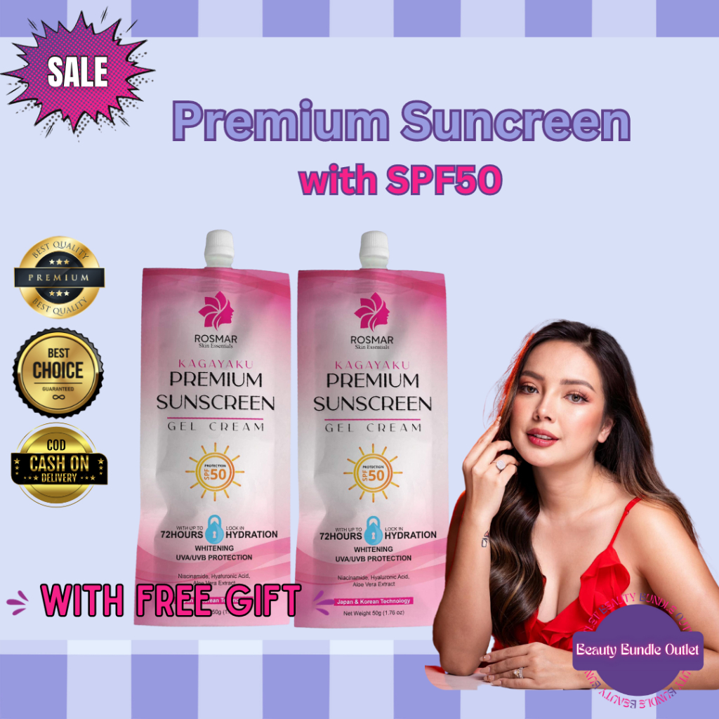 BBO 100% Original Rosmar SunGuard: Premium SPF 50 Sunscreen for Ultimate Sun Protection | Shopee ...